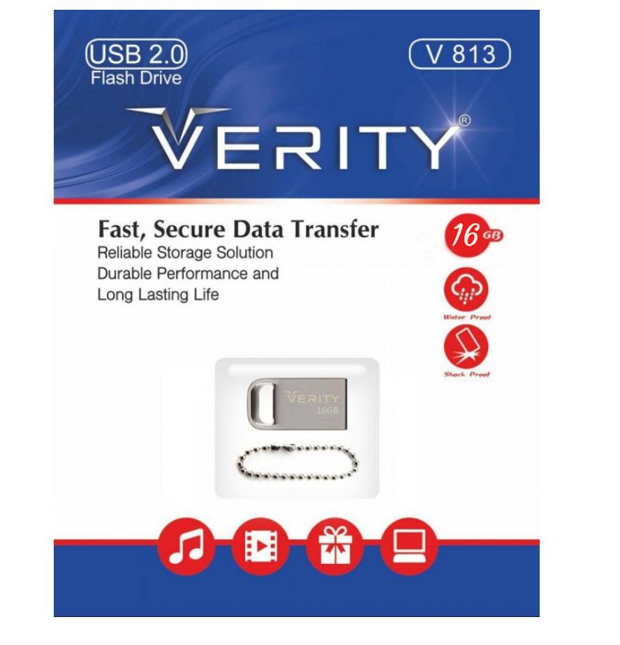 فلش مموری وریتی مدل V813 ظرفیت 16 گیگابایت - فروشگاه آریابازار